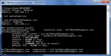 Easy Way To Find DNS Name Server Of A Domain