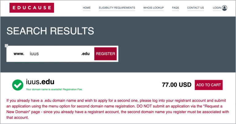 How To Register “.Edu” Domain Name